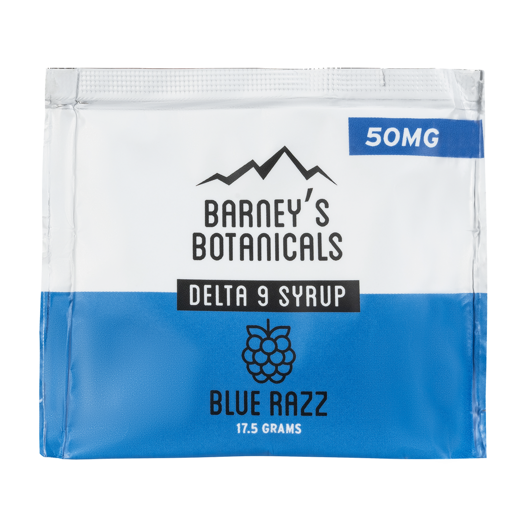50mg Delta 9 THC Shot | Blue Razz – Proleve Distribution